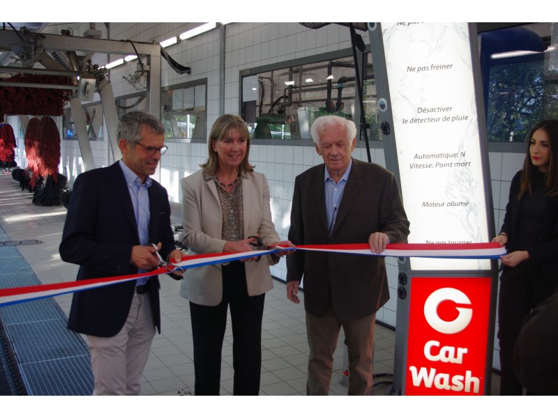 Lydie Polfer inaugure le G-Car Wash Autocenter Goedert à Hollerich ...